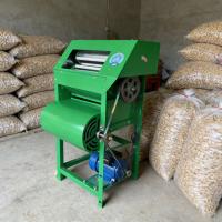 China Automatic Peanut Picker 300-500kg/h Dual-Stage Cleaning High-Strength Iron Construction for sale