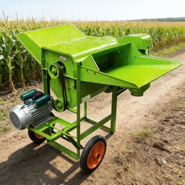 Quality Solid Iron Grain Threshing Machine Corrosion Resistant Agricultural Grain for sale