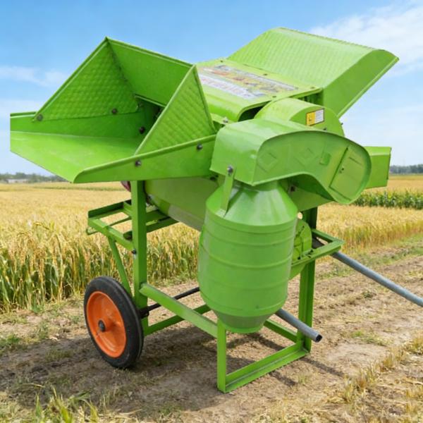 Quality Solid Iron Grain Threshing Machine Corrosion Resistant Agricultural Grain for sale