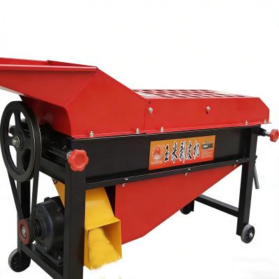 China Industrial Cast Iron Corn Husking Machine Dust Free Automatic Maize Dehusker Machine for sale