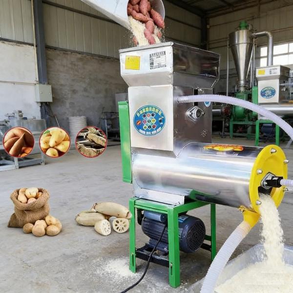 Quality Food Grade Separator and Starch Extraction Machine Automatic Potato Mill for sale