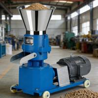 China Hardened Iron Feed Pellet Machine 500-1000kg/h High Torque Poultry Feed Pelletizer for sale