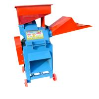 China Industrial Grass Pulping Machine Straw Grinder 500-900kg/h Fodder Processor for sale