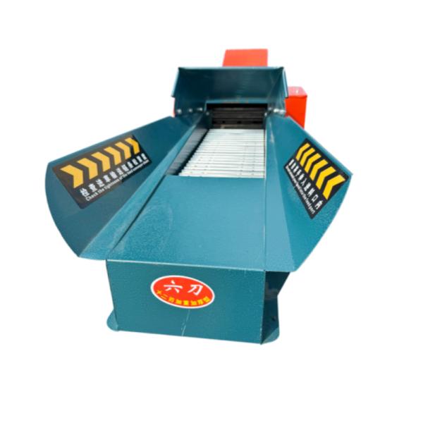 Quality Metal Chaff Cutter with Conveyor Machine Reliable Forage Shredding System for sale