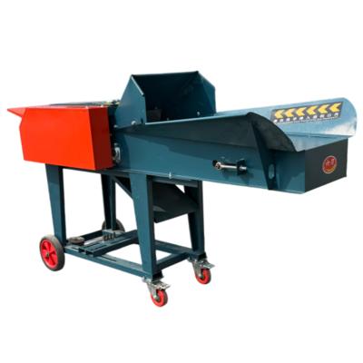 China 3KW-7.5KW/11KW Motor Power 1 Ton/Hour Production Capacity Durable Steel Construction Forage Processing Machine Grass Cutting Machine for sale