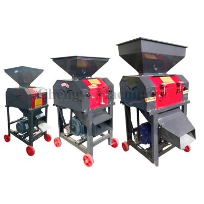 China Animal Feed Corn Grits Making Machine 800kg/h Poultry Feed Maize Crusher Machine for sale