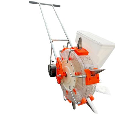 China Steel Manual Seeder Machine Hand Push Planter Efficient Precise Sowing Tool for sale