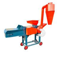 China Stainless Steel Forage Chopper Crusher 3KW 220V/380V Grass Cutting and Silk Kneading Machine for sale