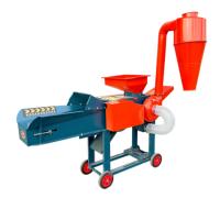 China Self Priming Forage Processing Machine 1-7 tons per hour Durable Steel Silage Processor for sale