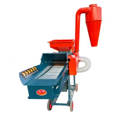 China Stainless Steel Self Priming Forage Processor 1-2.8 tons/hour Grass Cutting Silk Kneading Machine for sale
