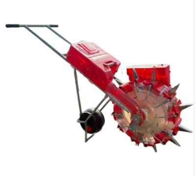 China Manual Seeder Machine With Fertilizing Hand Push Sower Tool Fine Seed Planting for sale