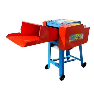 China Chaff Cutter Machine Fodder Chopper for Livestock Farm 1000kg/h Dual Power for sale