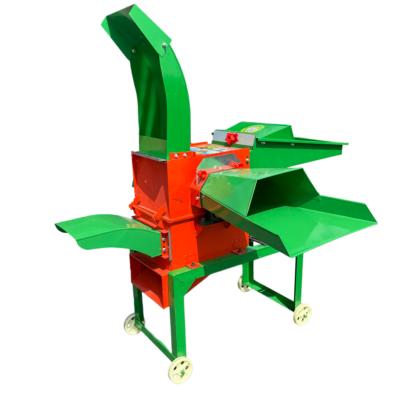 China Steel Alloy Chaff cutter with grinder Forage Chopper Gear Shift Feed Production for sale