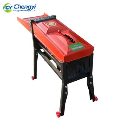 China Reinforced Iron Corn Thresher With Blower Powerful Maize Kernel Removing Machine for sale