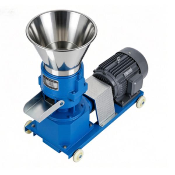 Quality 200 Kg/H Capacity Stable Feed Pelletizer Machine 220V Feed Production Equipment for sale