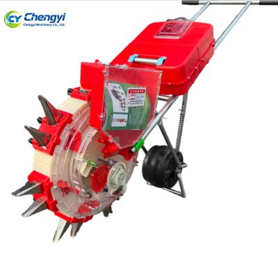 China Handheld Plant Sower Manual Seed Sower with Adjustable Seed Spacing Stainless Steel Material and Lightweight Portable Design for sale