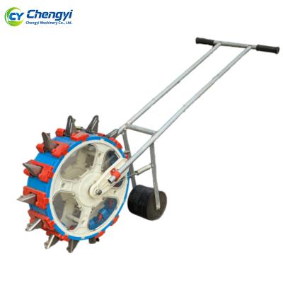 China Hand push seeder and manual planter for precise small-seed sowing with labor-saving push design and durable ABS/PC construction for sale