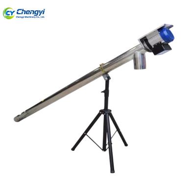 China Portable Stainless Steel Grain Conveyor With 8TPH Capacity One Man Loading Auger for sale