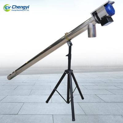 China 150mm 304/316 SS Grain Conveyor Auger Conveyor Systems With Multi Engine Support for sale