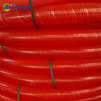 China Flexible Hose Grain Conveyor 6m 380V Non-Rusting Soft Pipe Suction Machine for Truck Loading for sale