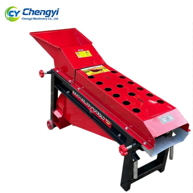 Versatile Maize Peeler Corn Skinning Machine in operation