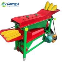 China Industrial Maize Peeler Thresher 400-500kg Capacity Rust Proof Iron Grain Processor for sale