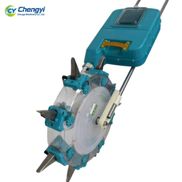 Quality Eco Friendly Hand Push Fertilizer Spreader For Precision Organic Nutrient for sale