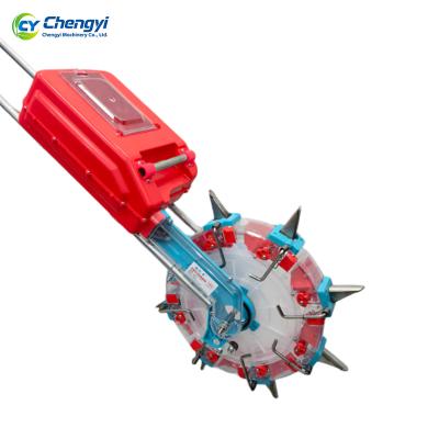 China Roller Type Fertilizer Spreader Machine For Commercial Farms Custom Hand Push Planter for sale