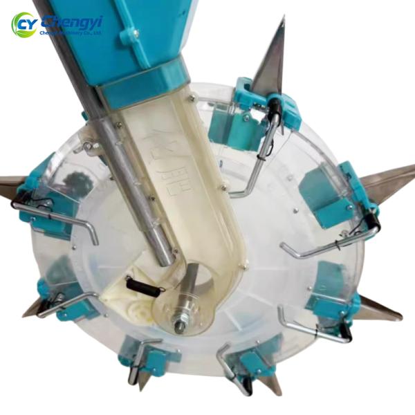 Quality Eco Friendly Hand Push Fertilizer Spreader For Precision Organic Nutrient for sale