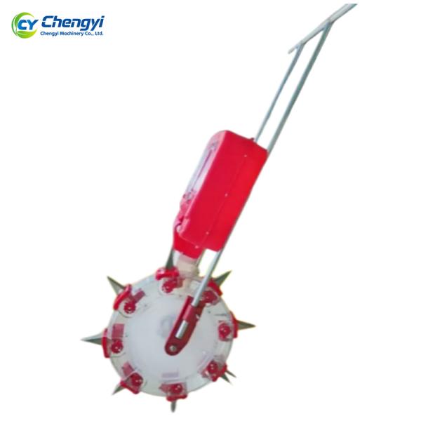 Quality Precision Manual Corn Fertilizer Spreader 8 Nozzle High Efficiency PC Seeder for sale