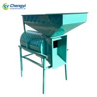 China Carbon Steel Grain Winnowing Machine Seed Cleaner Air Separator 19kg Adjustable Wind Speed for sale