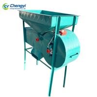 China Carbon Steel Grain Winnowing Machine Seed Cleaner Air Separator 19kg Adjustable Wind Speed for sale