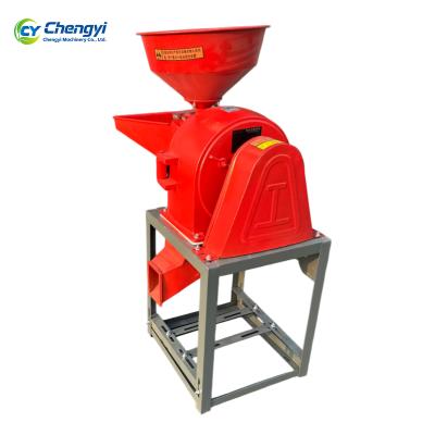China Durable Iron Crusher Grinder 100-150kg/h Capacity 220V Motor Feed Grinder Pulverizer Machine for sale