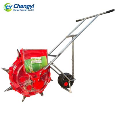 China High Strength Plastic Hand Push Seeder Planter Lightweight Accurate Seeding For Field Gardening for sale