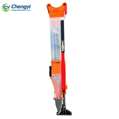 China Manual Seeder Machine Lightweight Hand Push Seed Planter Multi Purpose Farming Tool for sale