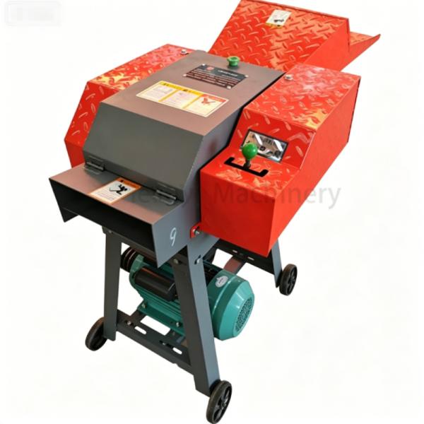 Quality Alloy Steel Electric Chaff Cutter Machine High Efficiency Straw Cutting Machine for sale