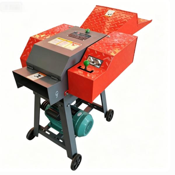 Quality Alloy Steel Electric Chaff Cutter Machine High Efficiency Straw Cutting Machine for sale