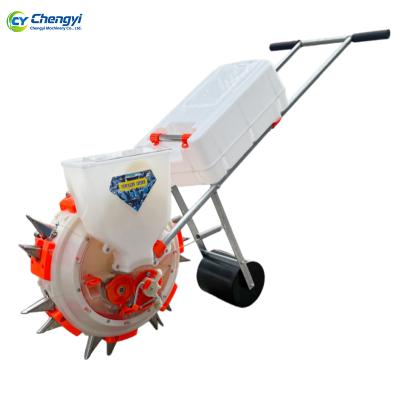 China Manual Seeder Machine Mechanical Row Planter Lightweight Single Handle Sower For Soybean Cultivation for sale