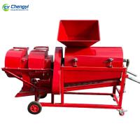 China Chestnut Sheller Multipurpose Hulling Unit 800-1000kg/h Adjustable Nut Peeler Mechanism for sale