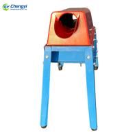 China Iron Single Roller Corn Sheller Rapid Maize Cracker Automatic Feed Processor For Cooperatives for sale