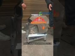 stainless steel shredder and slicer 500kg/h output 2800rpm motor farm feed processing