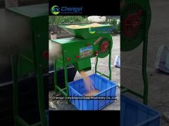 grain winnowing machine seed cleaner for rice wheat electric/diesel use