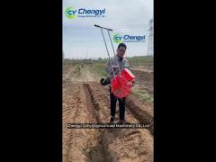 manual seeder machine seed drill tough stable planting tool field sowing