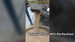 Flour Mill Machine Bakery Precision Grain Miller 120kg/h