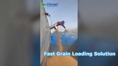 Stainless Steel Grain Conveyor Load Grain Fast