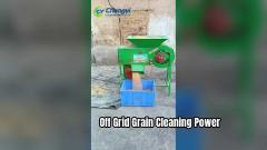 Off Grid Grain Cleaner Gas Diesel Powered