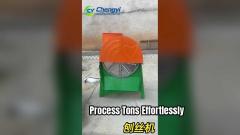 Iron Shredder Macerator Vegetable Processor