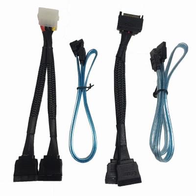 China One Connector Portable SSD Accessories , 6 Gbps SATA III Power Cable 90 Degree for sale
