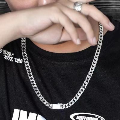Cina Anello d'argento sterlina per uomo con tecnologia CNC e Hip Hop Cuba Long Chain in vendita