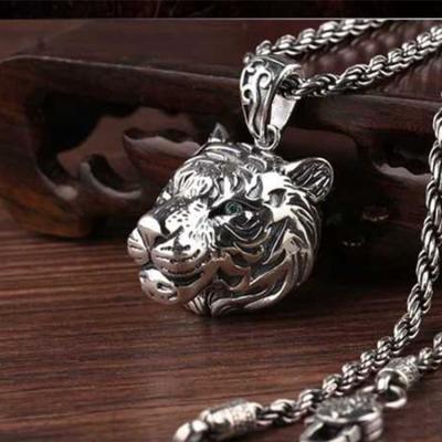 Cina Simple Style 925 Silver Pendant Retro Thai Silver Men's Chain per una dichiarazione di moda in vendita